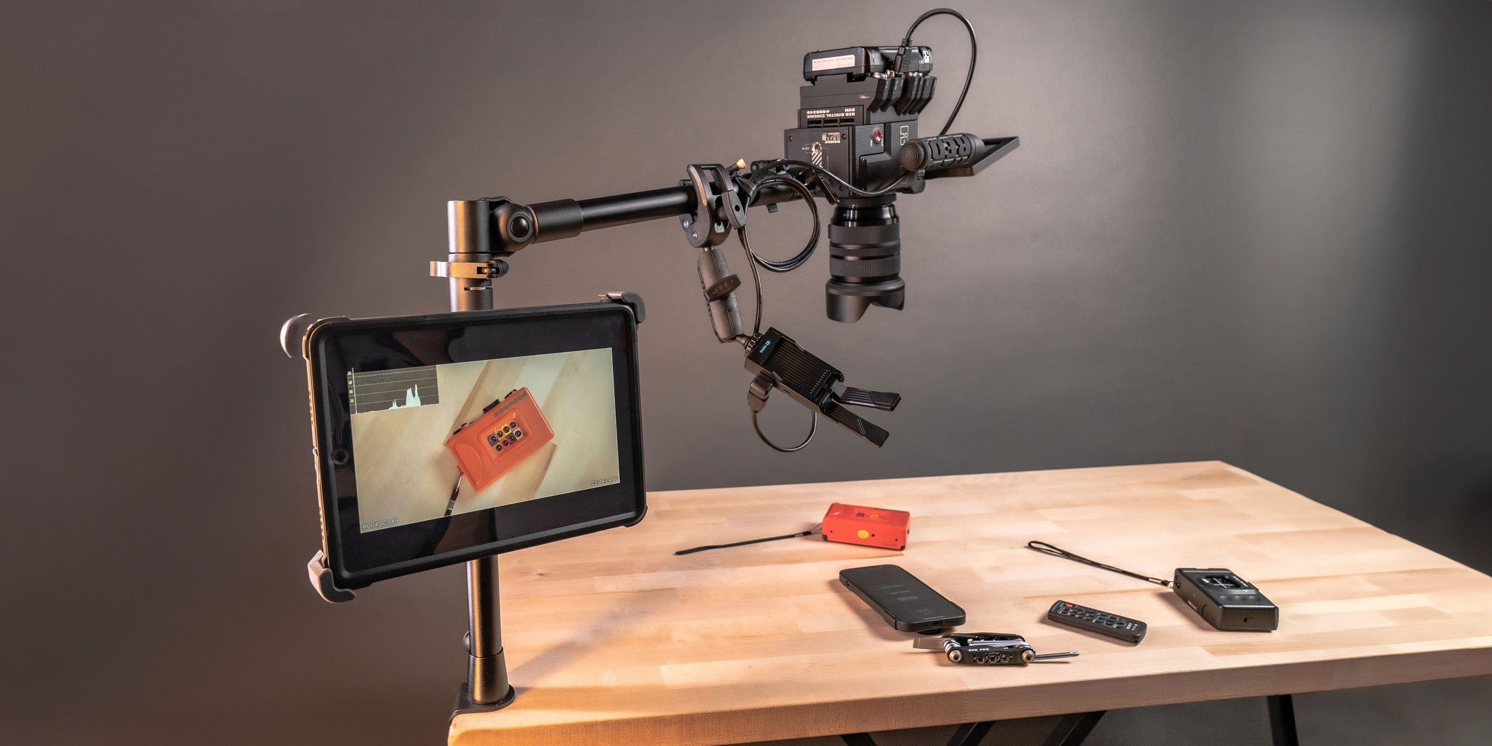 iBOLT Clamp Camera Mounts | 1/4 20" Camera Screw | Action Camera