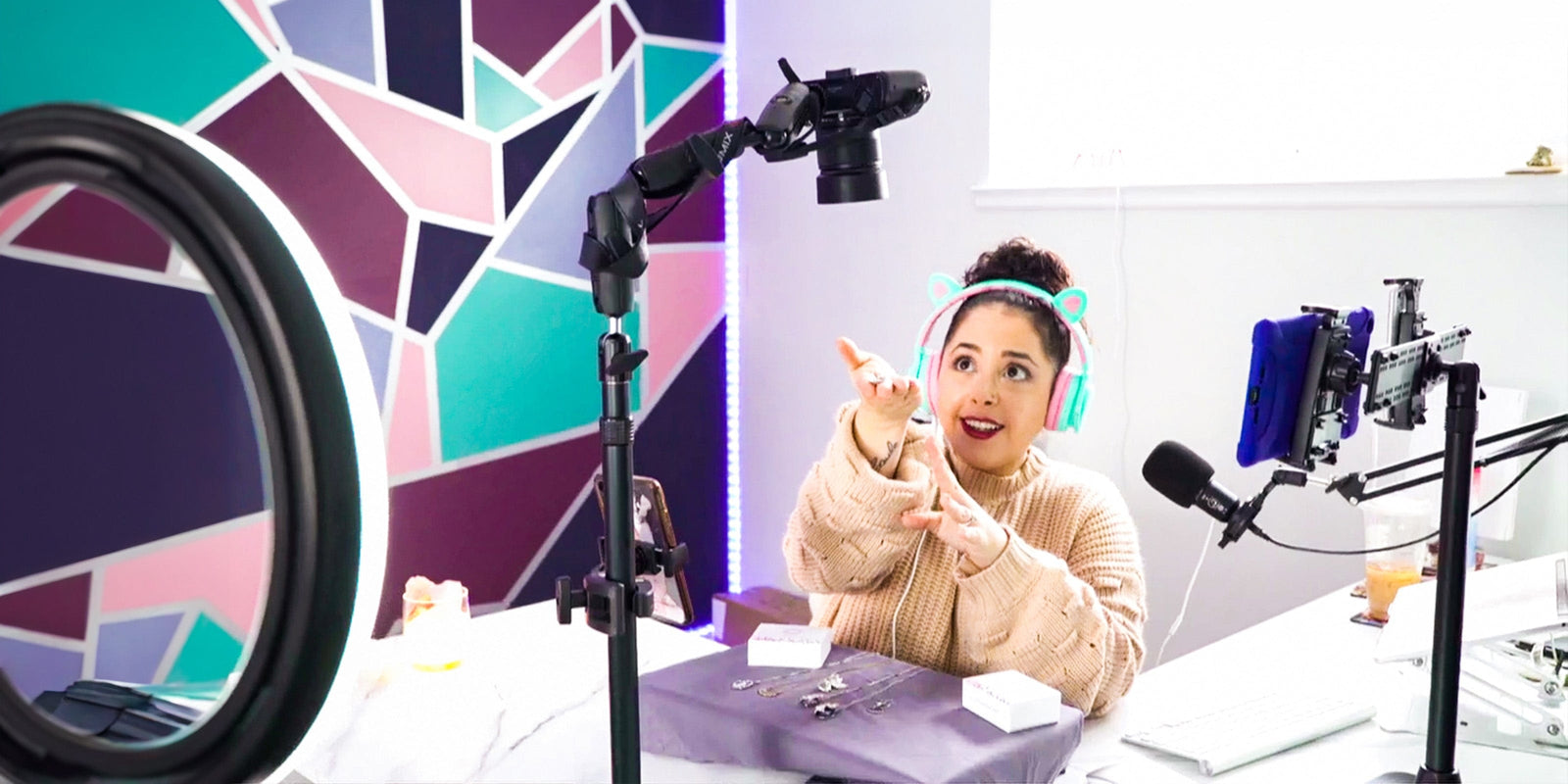 iBOLT Live Stream Camera Mounts | Modular Mounts for Streaming