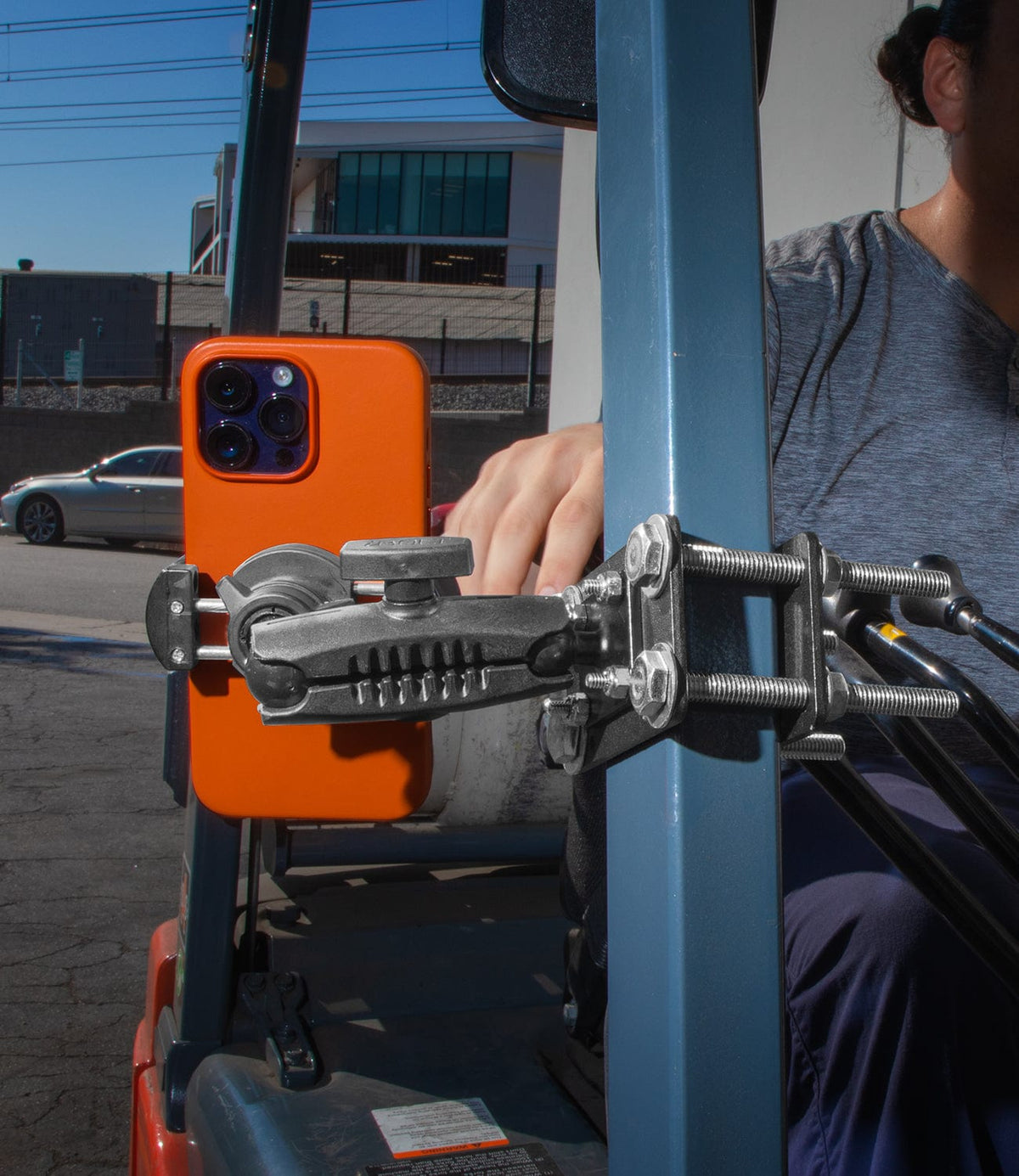 Material Handling: Durable Phone Forklift Mounts for Operational Excellence