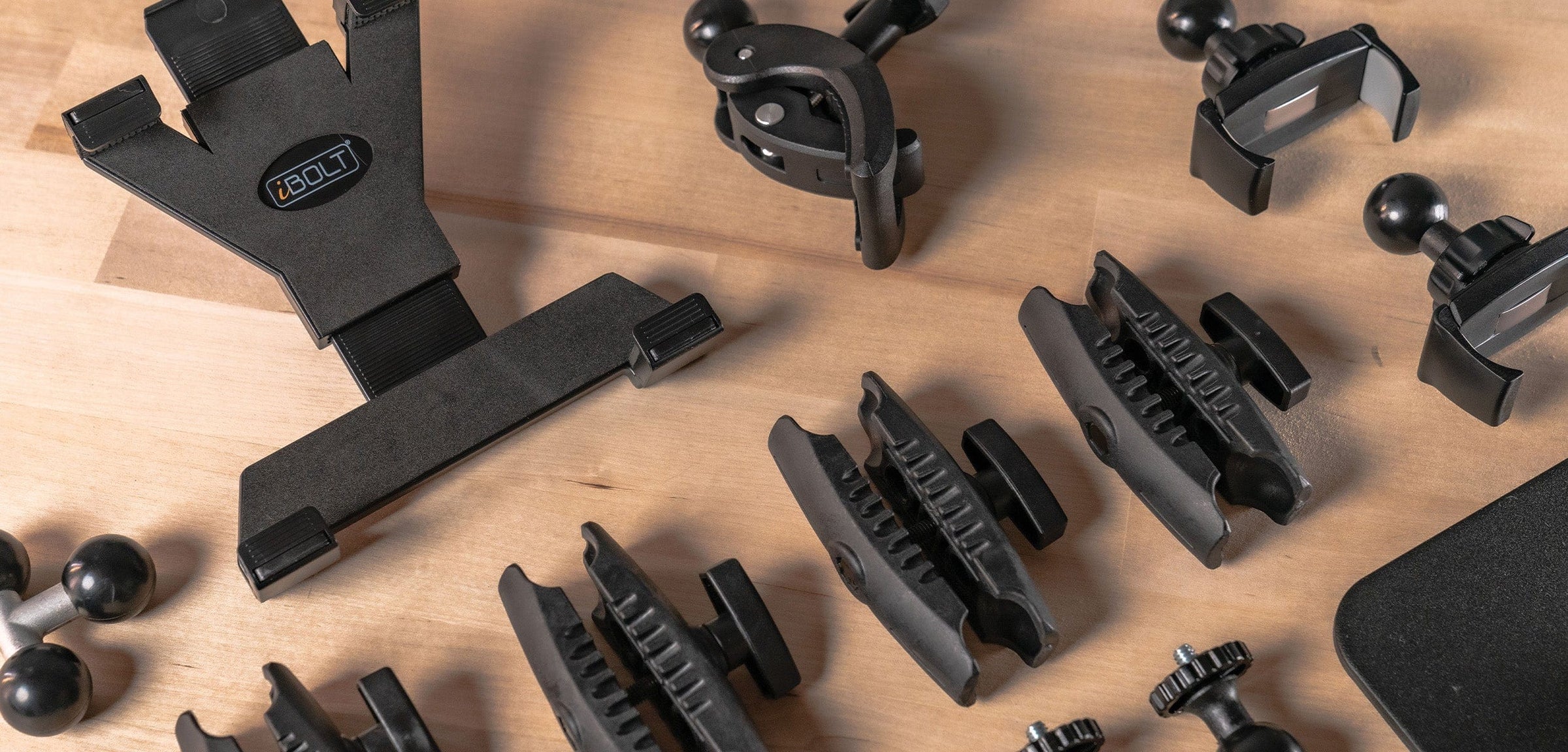 iBOLT™ 20mm to 25mm / 1 inch Aluminum Extension Ball Adapter