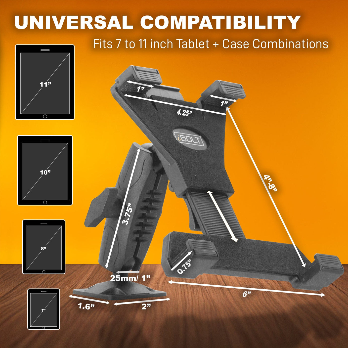 iBOLT Tablet Mounts: Secure Your Device for Any Challenge
