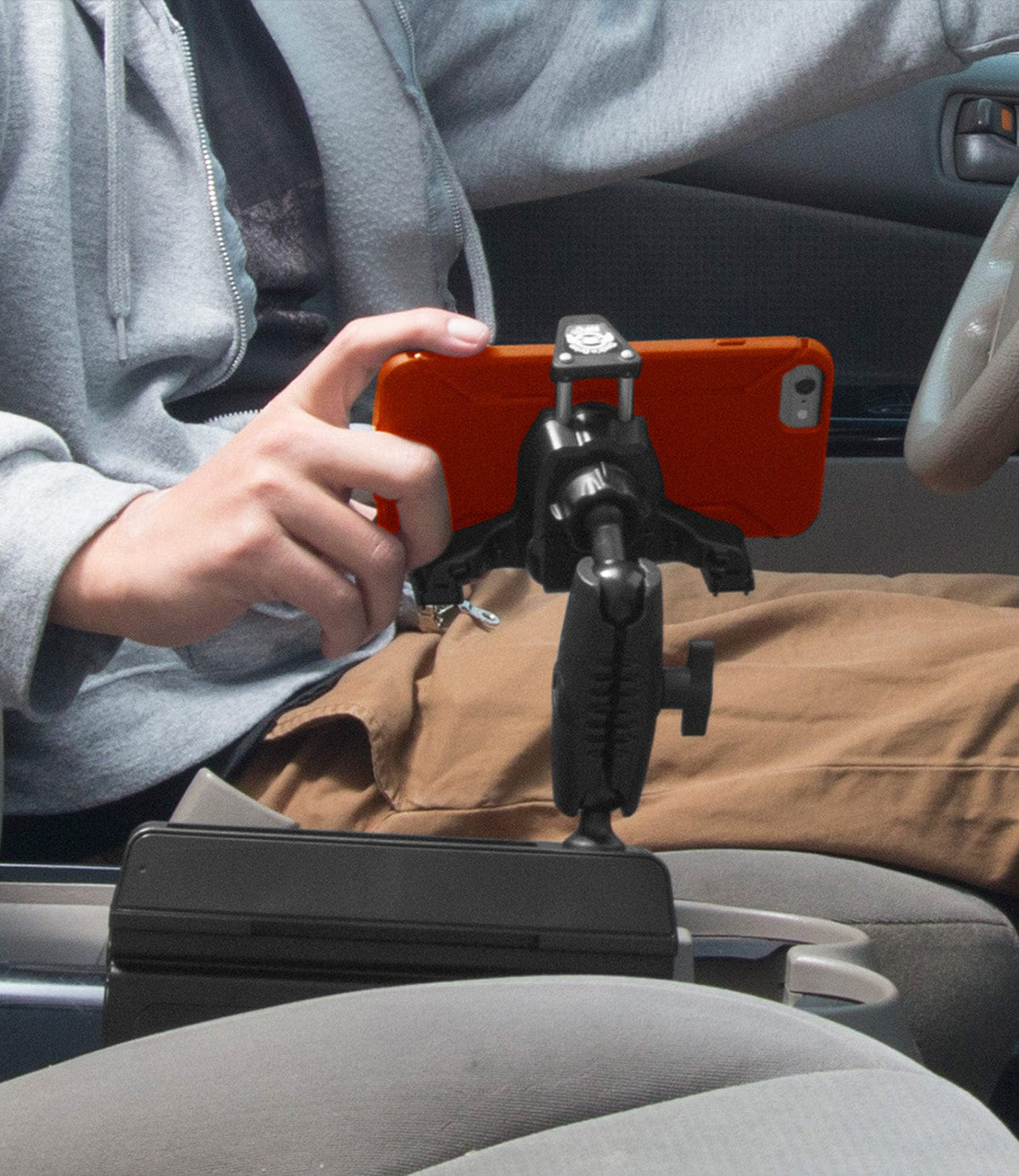 Secure & Sleek Seat Wedge Phone Mounts | iBOLT