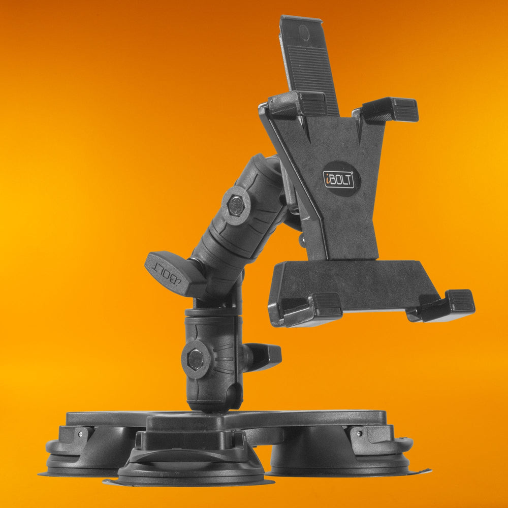 iBOLT TabDock IncrediBOLT 360 Heavy Duty Triple Suction Cup Mount