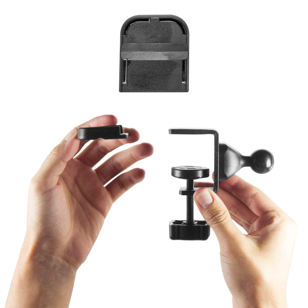 iBOLT 25mm Metal C-Clamp Mount - Adjusts and clamp onto any table like ...