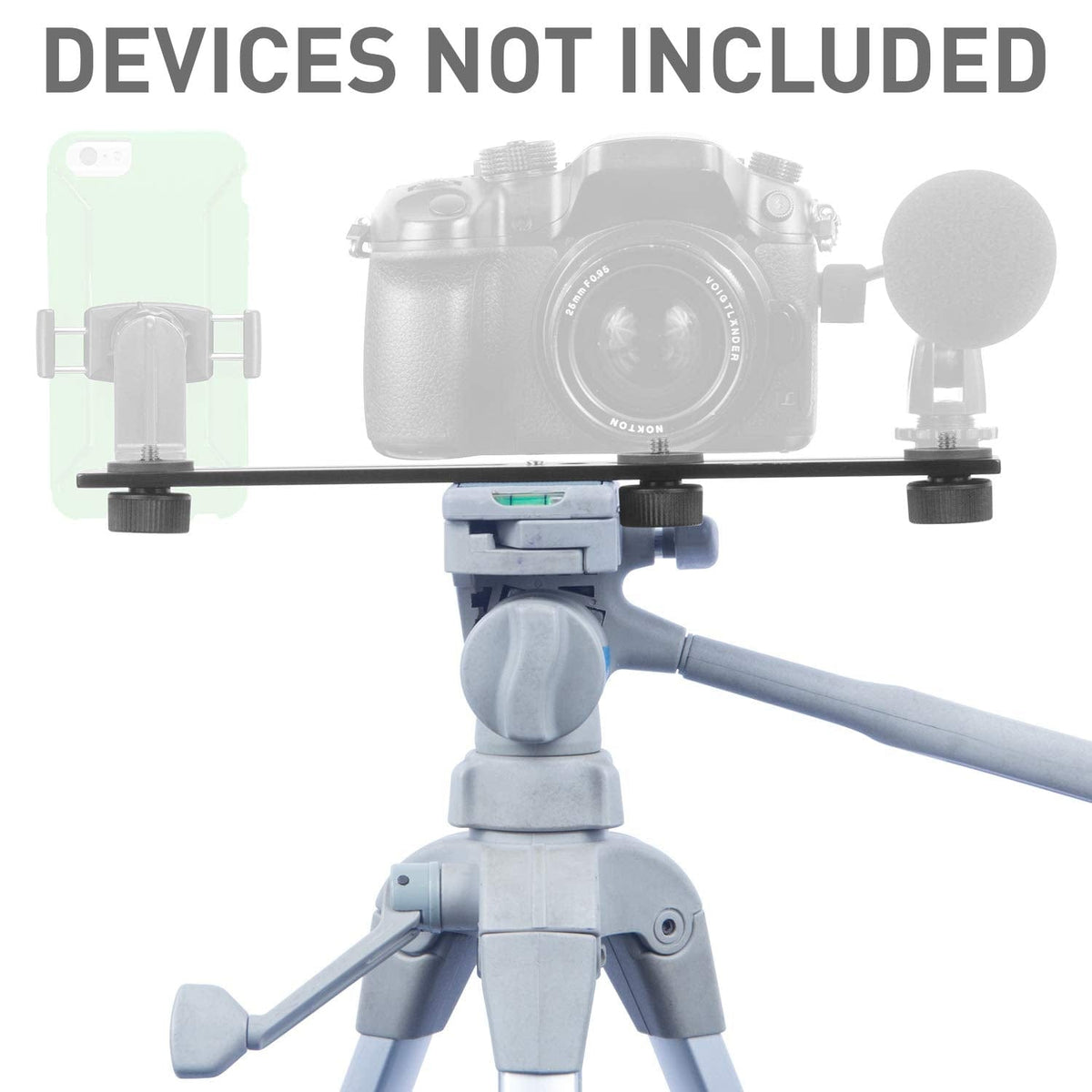 3 Camera Slide Bar - 10 inch