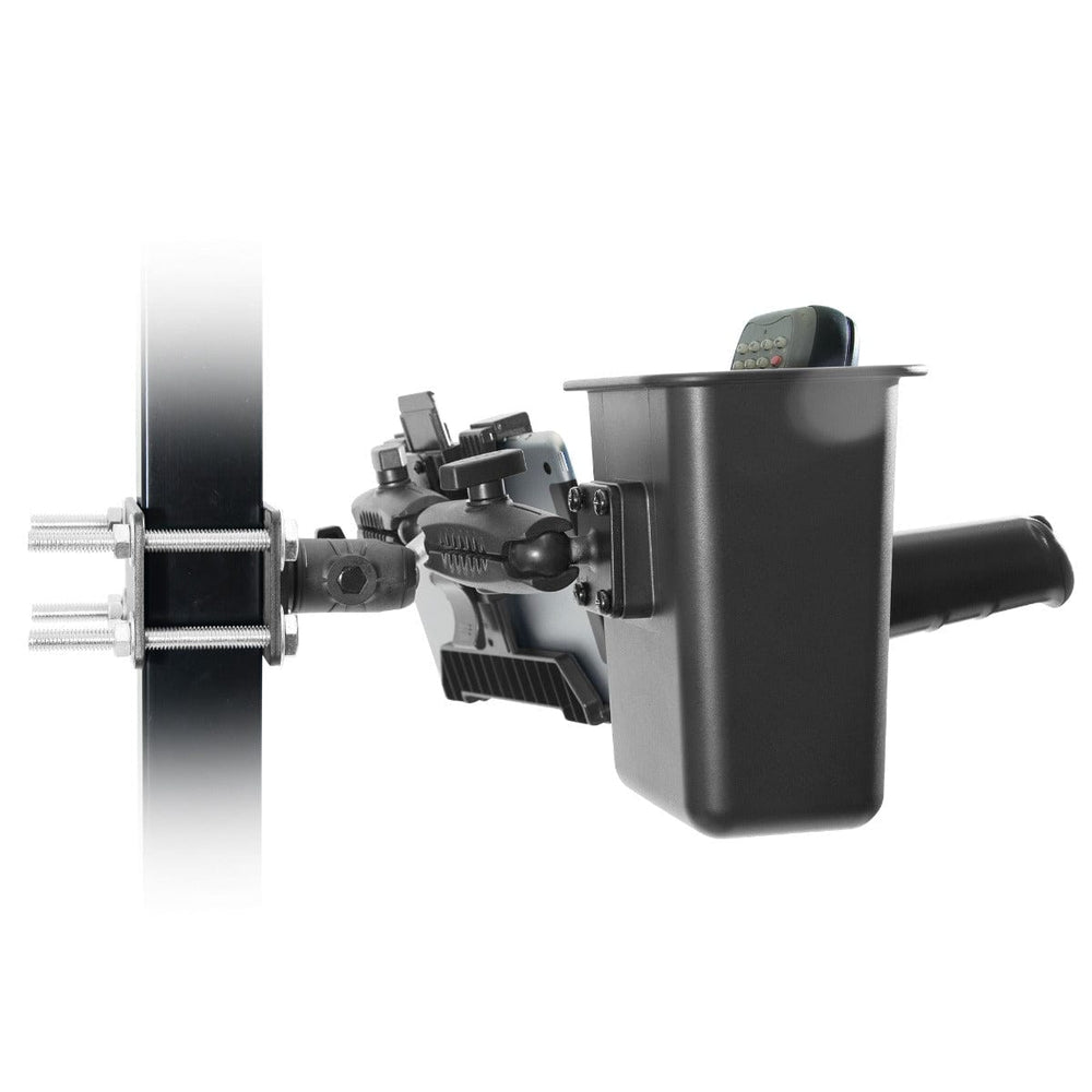 iBOLT TabDock™ Dual XL Barcode Scanner Forklift Pillar Mount