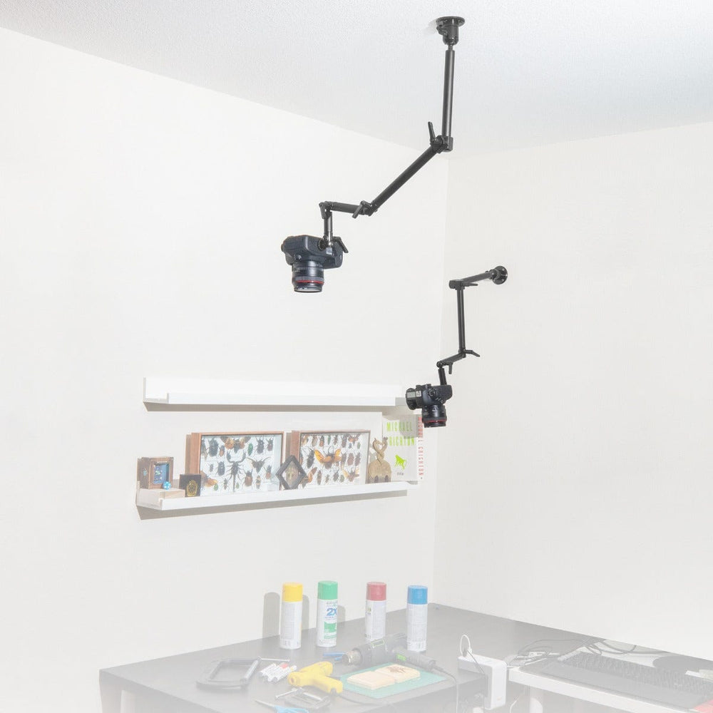 iBOLT Stream-Cast Overhead Ceiling / Wall-Metal Multi-Angle Drill Base ...
